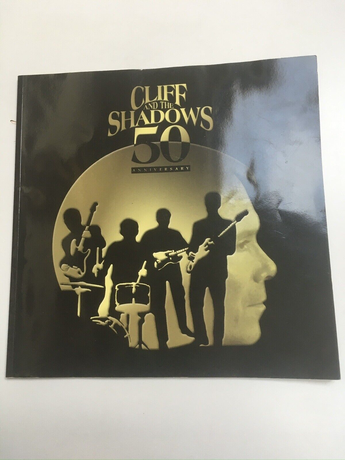 CLIFF AND THE SHADOWS TOUR PROGRAM GUIDE 50th Anniversary Cliff Richard ...